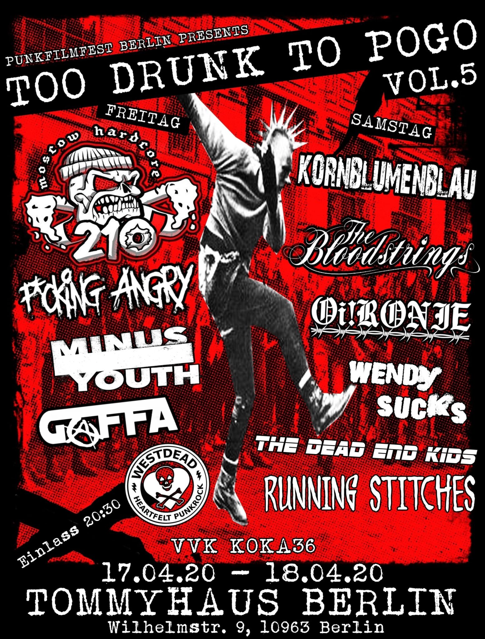 TOO DRUNK TO WATCH – Punkfilmfest